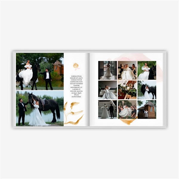 Watercolor Wishes Photo Book
