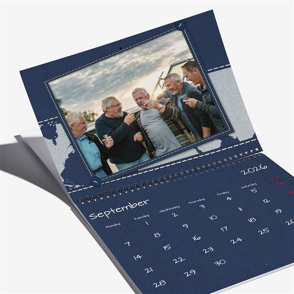 Nautical Traveler Photo Wall Calendar