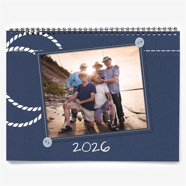 Nautical Traveler Photo Wall Calendar