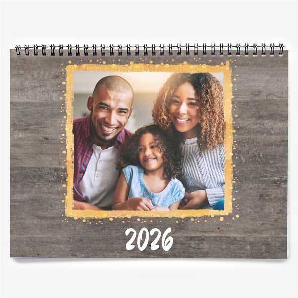 Rustic Whimsy Photo Wall Calendar
