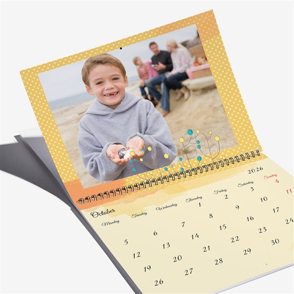 Watercolor Wonders Photo Wall Calendar