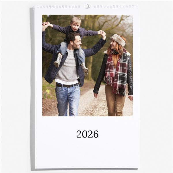 Classic Photo Full Page Wall Calendar