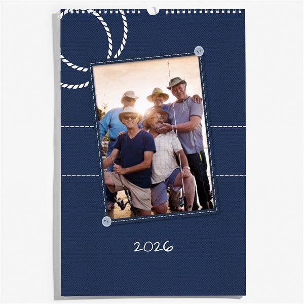 Nautical Traveler Photo Full Page Wall Calendar