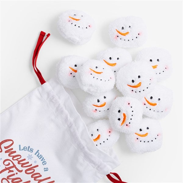 Snowball Fight Personalized 12pc Snowball Fight In A Bag