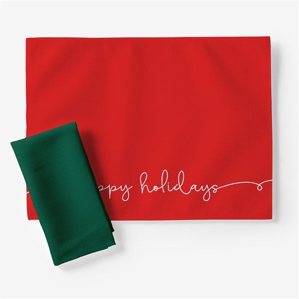 Everyday Essentials Personalized Napkins