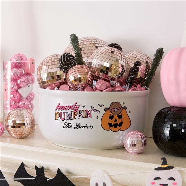 Personalized Pinkoween Candy Bowl by Jessie James Decker