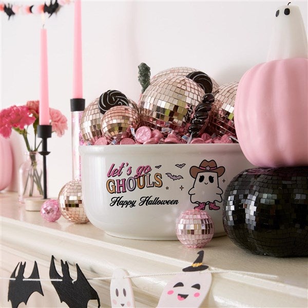 Personalized Pinkoween Candy Bowl by Jessie James Decker