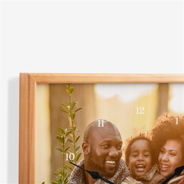Photo Personalized Square Wall Clock