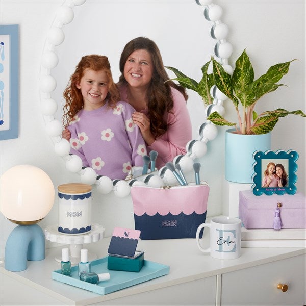 Scallop Personalized Color Splash 12oz Candles