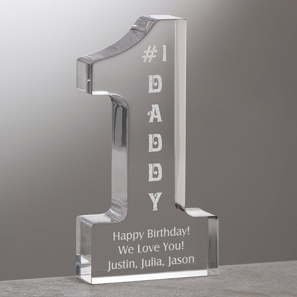 Personalized Gifts - Number One Scuplture
