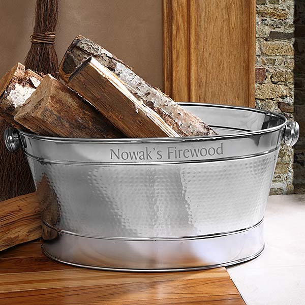 Hampton Personalized Stainless Steel Tub
