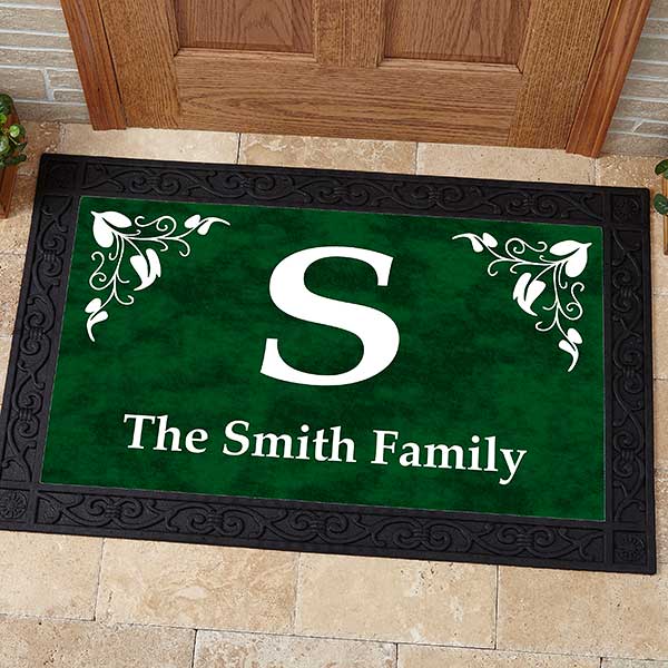 Personalized Family Monogram Doormat