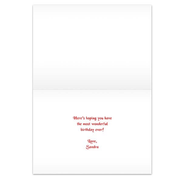 Birthday Balloons Personalized Birthday Cards