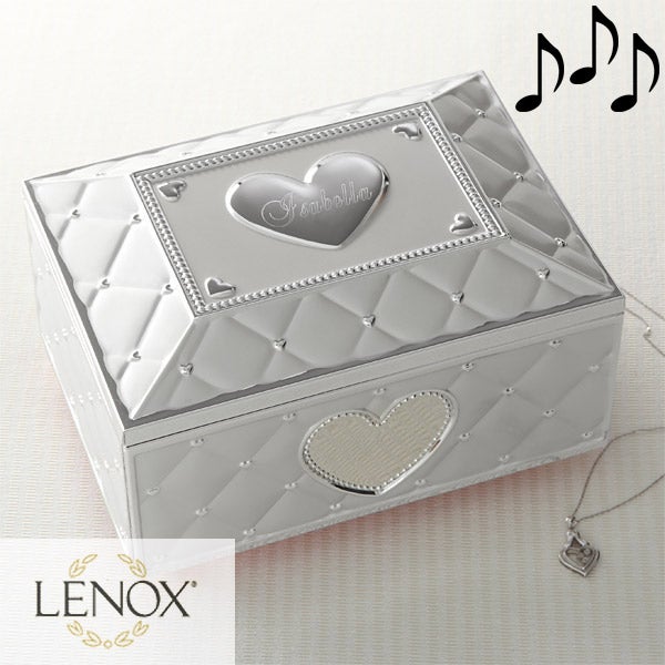 7678 - Lenox® Personalized Ballerina Musical Jewelry Box