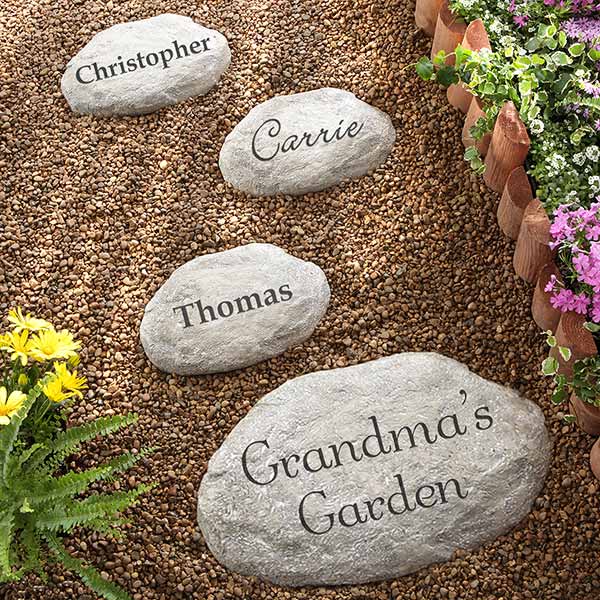 Personalized Garden Stepping Stones