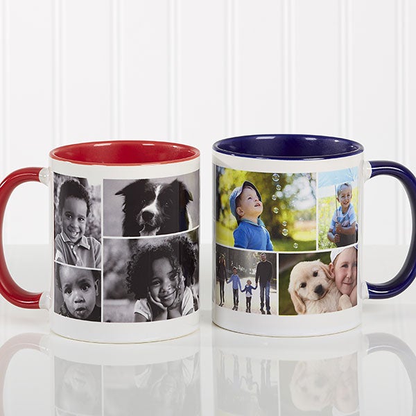 Photo Collage Personalized Coffee Mug
