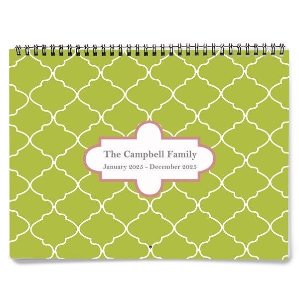 Personalized Photo Wall Calendar - Through The Year