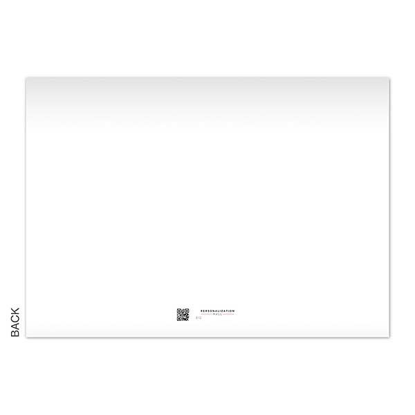 Words of Christmas Personalized Greeting Cards