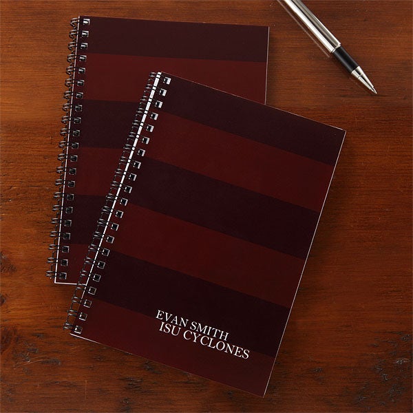 Personalized Notebook Set Business Stripes personalized-notebook-set-business-stripes