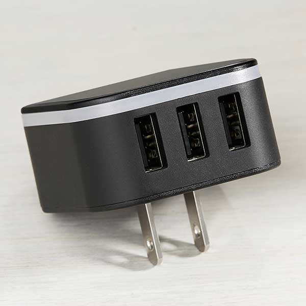 Personalized LED Dual Port USB Charger
