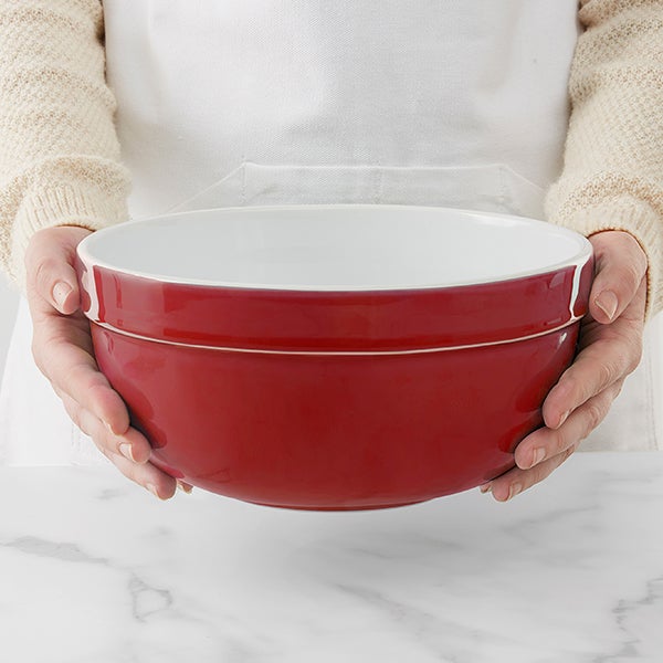 Classic Personalized Ceramic Serving Bowl