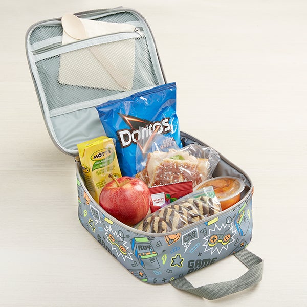 Gamer Embroidered Lunch Bag