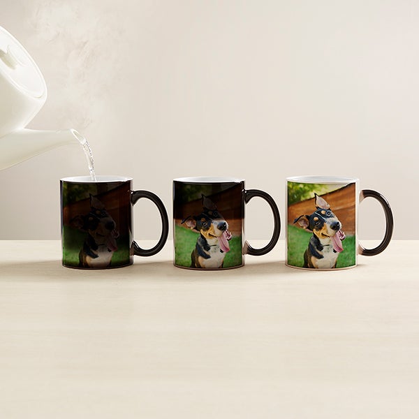 Photo Collage Personalized Color Changing Coffee Mug