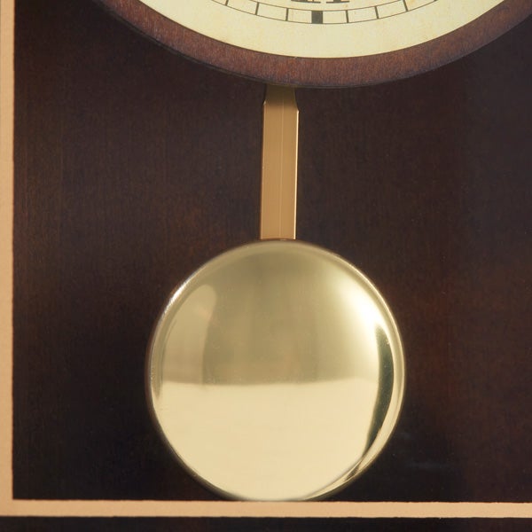 Engraved Bulova Hardwick Arch Milestone Clock