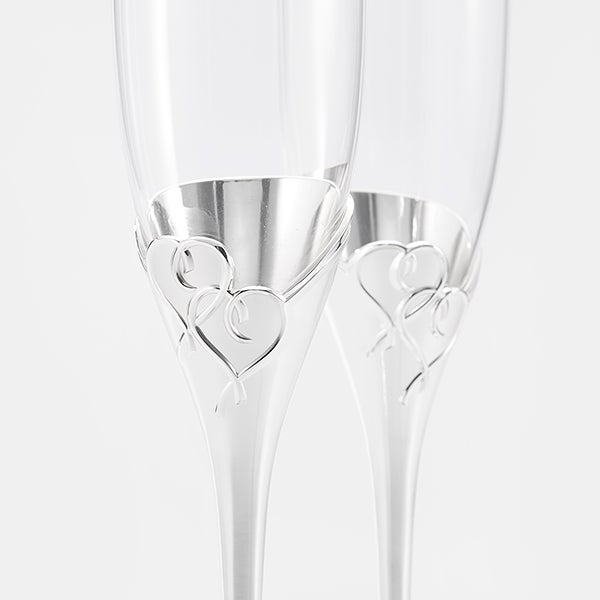 Engraved Lenox True Love Flute Set