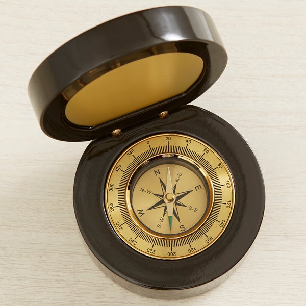 Personalized Compass - Custom Engraved Message