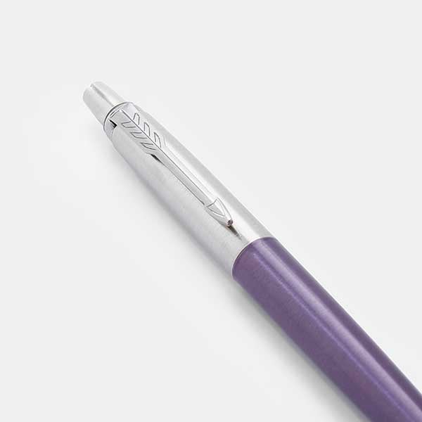 Engraved Parker Jotter Violet Pen