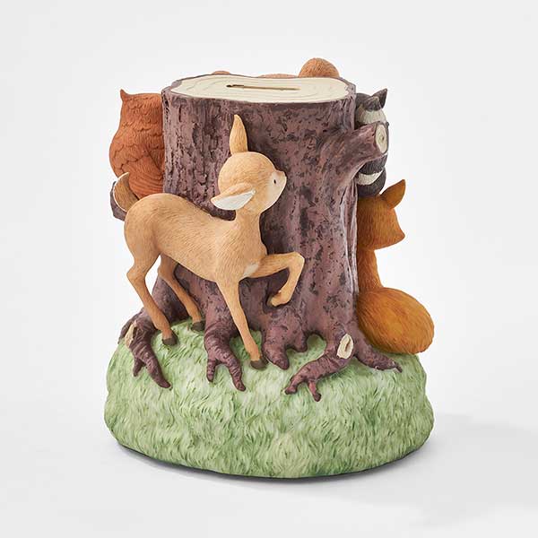Engraved Woodland Animals Kids Bank