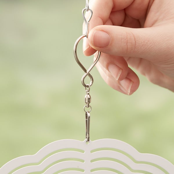 Lavish Last Name Personalized Wind Spinner