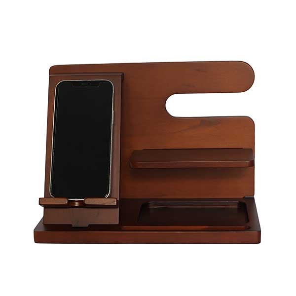 Pattern Personalized Wood Docking Station