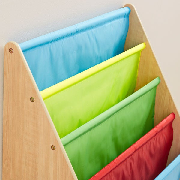 Embroidered Kids Book Rack