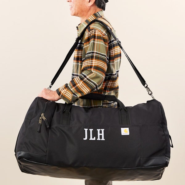 Carhartt ® Embroidered 120L Foundry Duffle Bag- Black