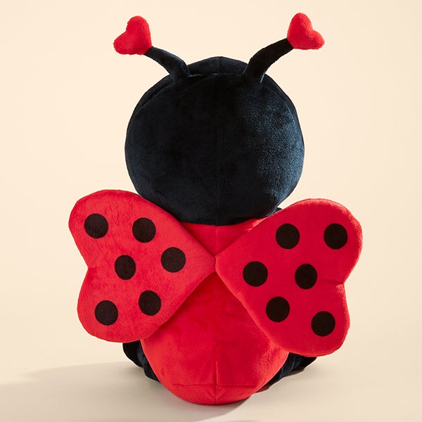 Romantic Personalized Love Bug with Pink Heart