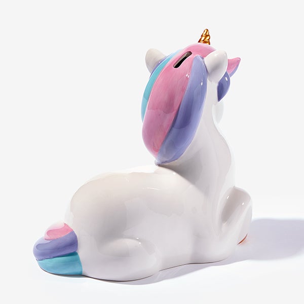 Unicorn Personalized Ceramic Bank