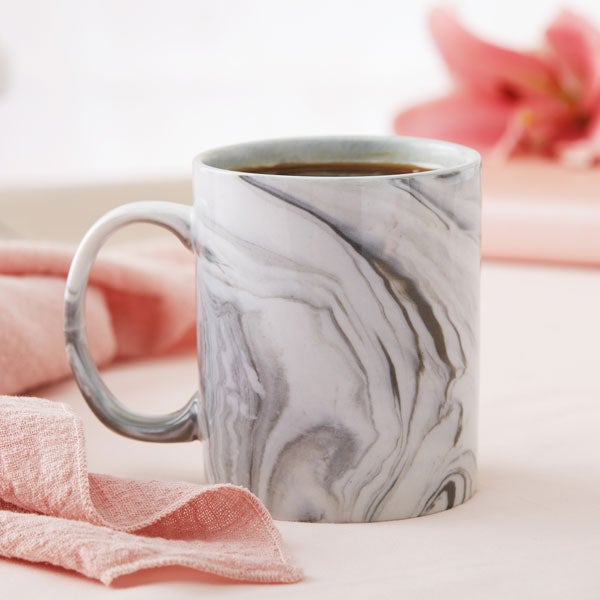 Hug in a Mug Personalized Marble Ceramic Mug