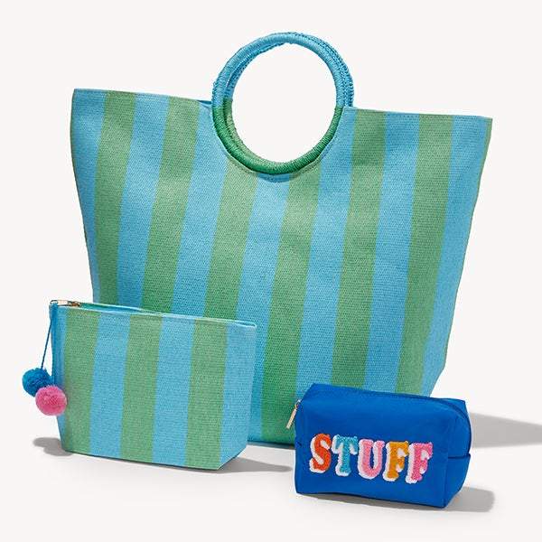 Tropical Tides Travel Pouch