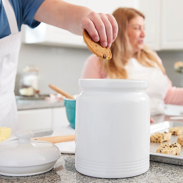 Family Characters Personalized Ceramic Cookie Jar