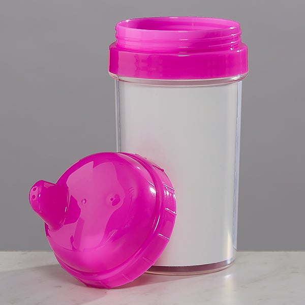 Personalized Pink Sippy Cup - Just Me Design