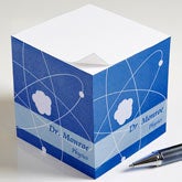 Personalized Sticky Note Cubes for Teachers