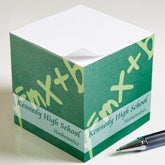 Personalized Sticky Note Cubes for Teachers