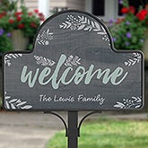 Personalized Magnetic Garden Sign - Cozy Home